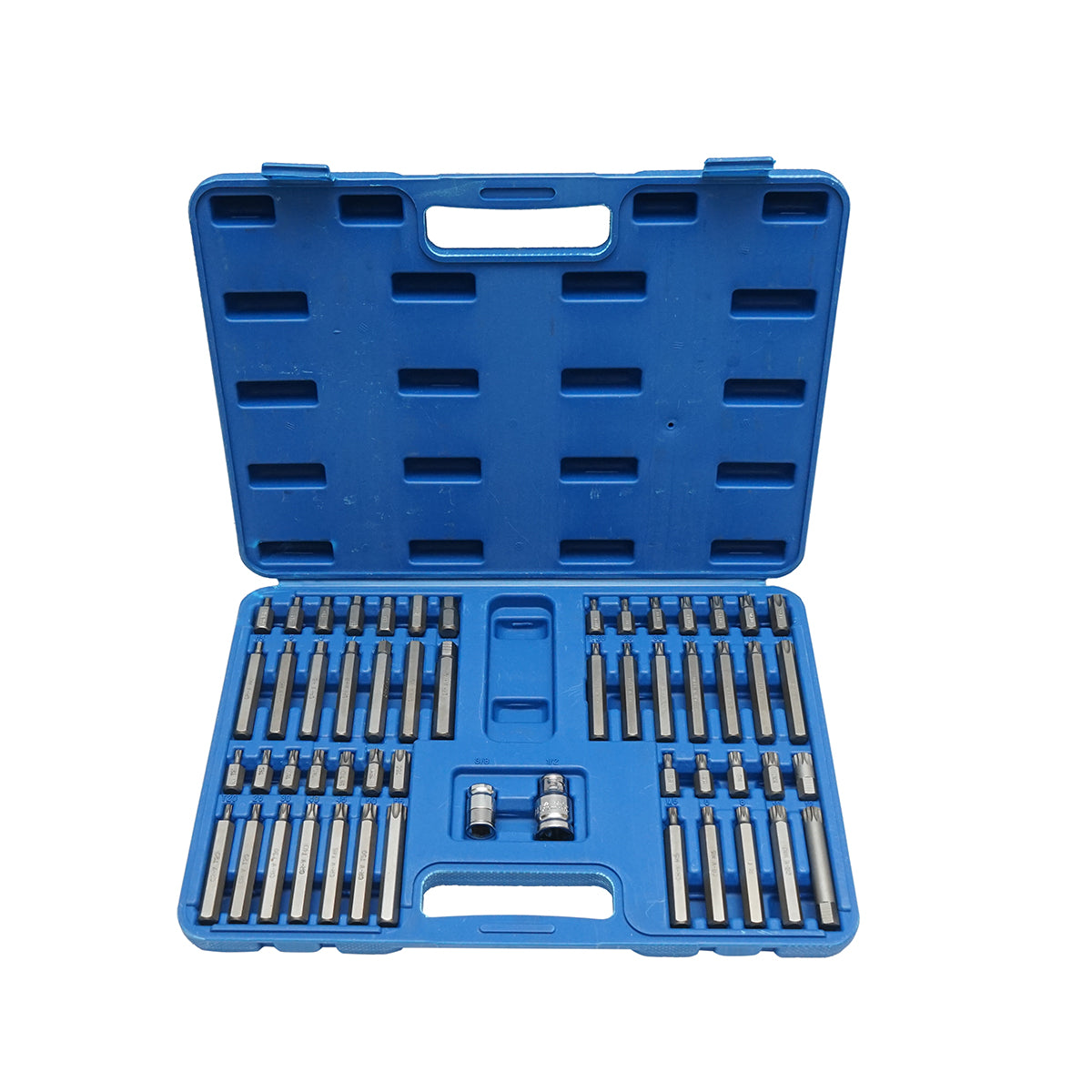 54-piece Allen key, Torx, hex, and spline bit set Breckner Germany ...